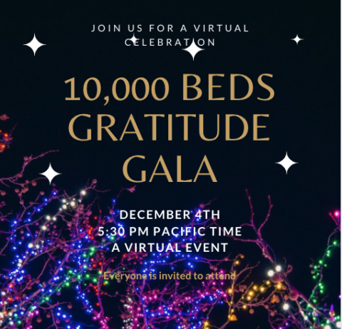 Gratitude Gala | 10000 Beds